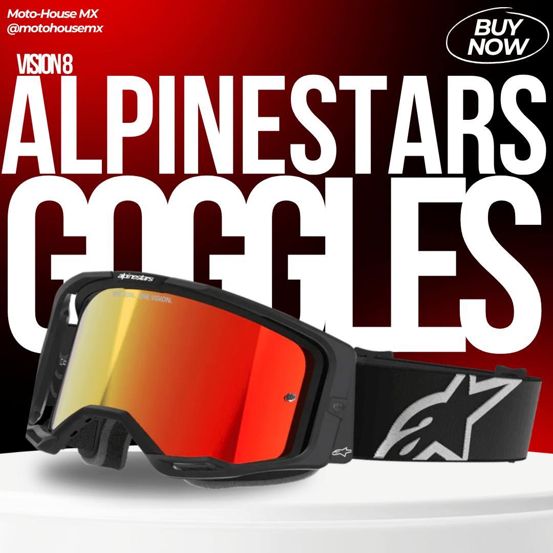 Alpinestars Vision 8 Goggles: Pro-Level Performance for Serious Riders