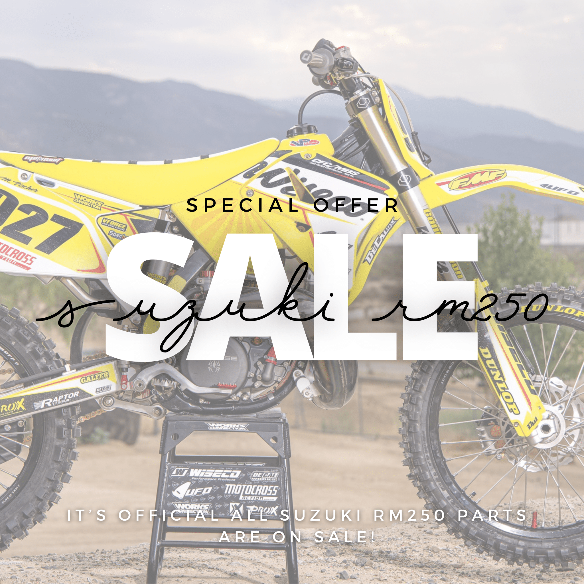 Get Ready to Ride: Week-Long Sale on Top Suzuki RM250 Upgrades You Can ...