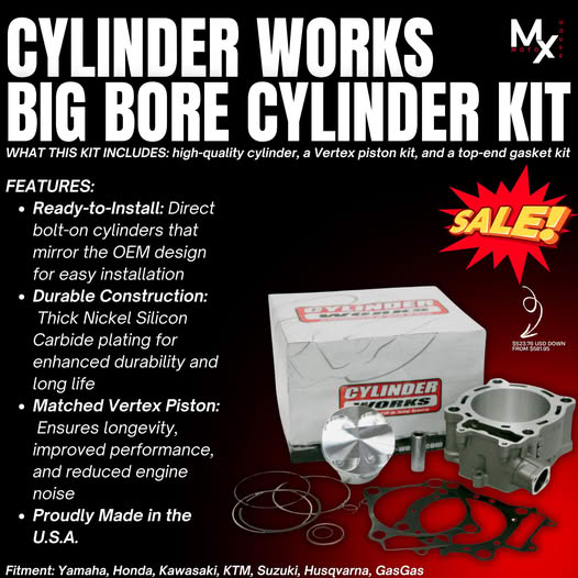 High-Performance Motorcycle and ATV Cylinder Kits by Cylinder Works ...