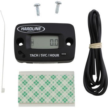 Hardline Hour Meter - HR-8067-2 - Resettable Hour Meter/Tachometer