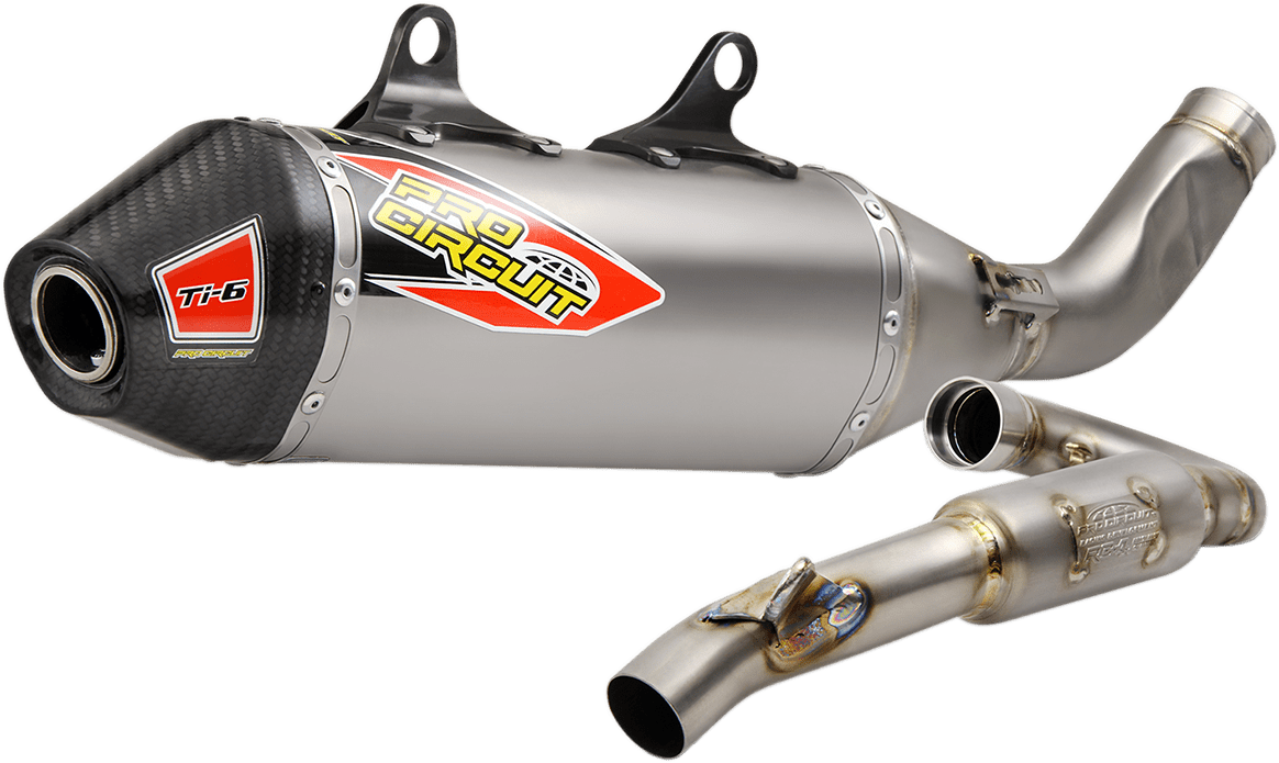 Pro Circuit Ti-6 Exhaust 0351925F KTM 250 SX-F Husqvarna FC250 GasGas ...