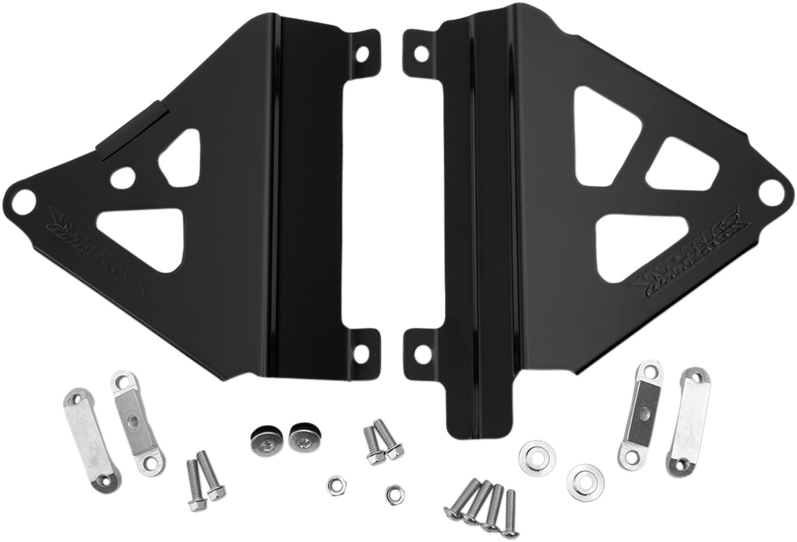 Works Connection Radiator Brace Set CRF450L/CRF450X/CRF450RL - 18-B719 ...